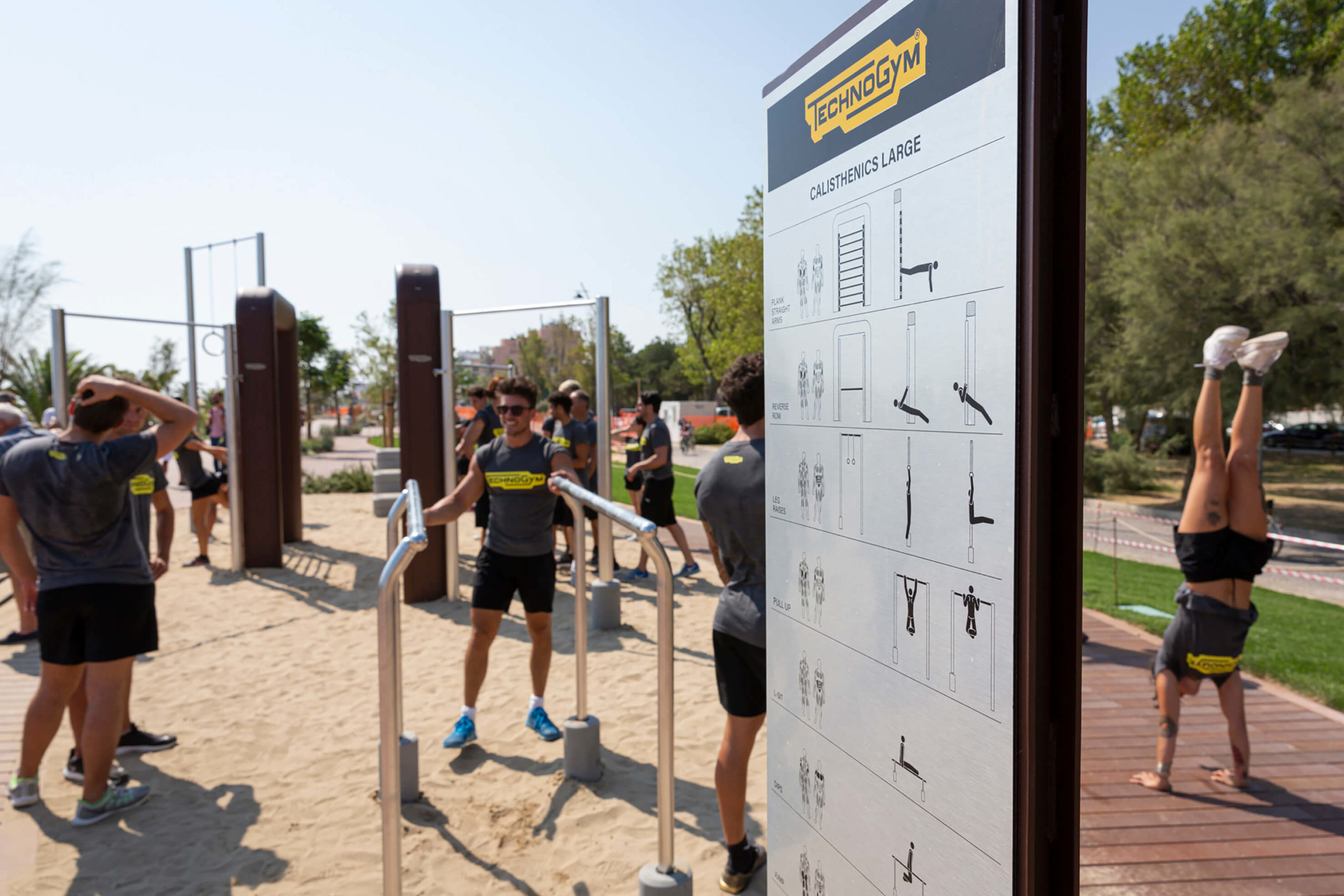 Technogym Outdoor sul lungomare di Rimini - La Palestra