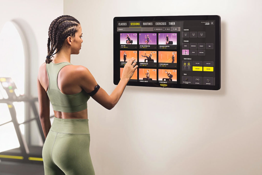 Technogym Visio: Touch and Train - La Palestra