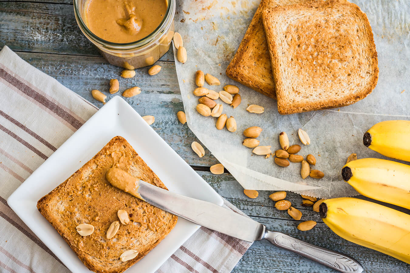 Burro di arachidi: un alimento ideale per gli sportivi - La Palestra